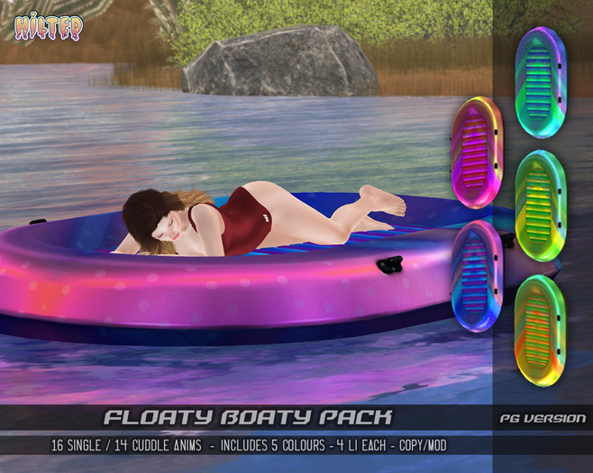 Second Life Marketplace - HILTED - Floaty Boaty - PG